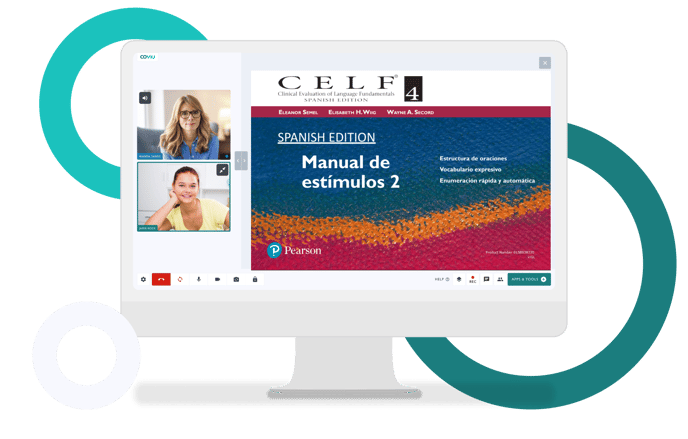 Clinical Evaluation of Language Fundamentals Fourth Edition (CELF-4) Spanish App and Stimulus Book